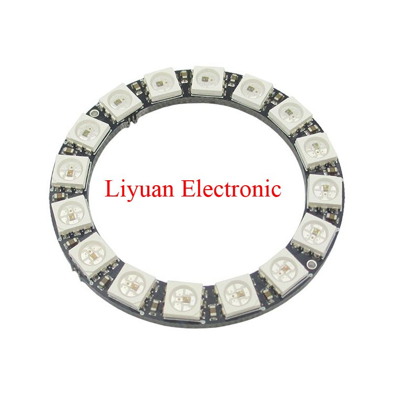 3pcs WS2812-16 intelligent RGB LED circular board ... – Vicedeal