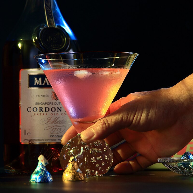 Cylindrical Base Cocktail Glass Personality Bar Re... – Vicedeal