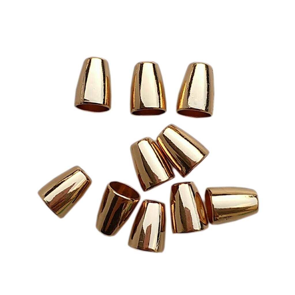 10pcs Golden Bell Shape Cord Lock Cord End Cap Str... – Grandado