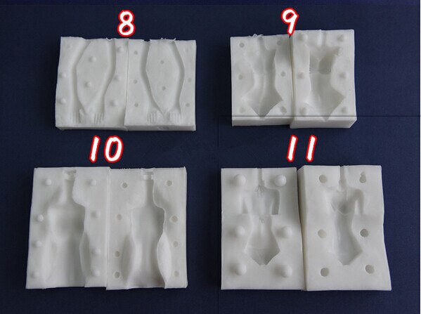 Silicone Mold Body Arm Silicone Mold Leg Silicone ... – Grandado