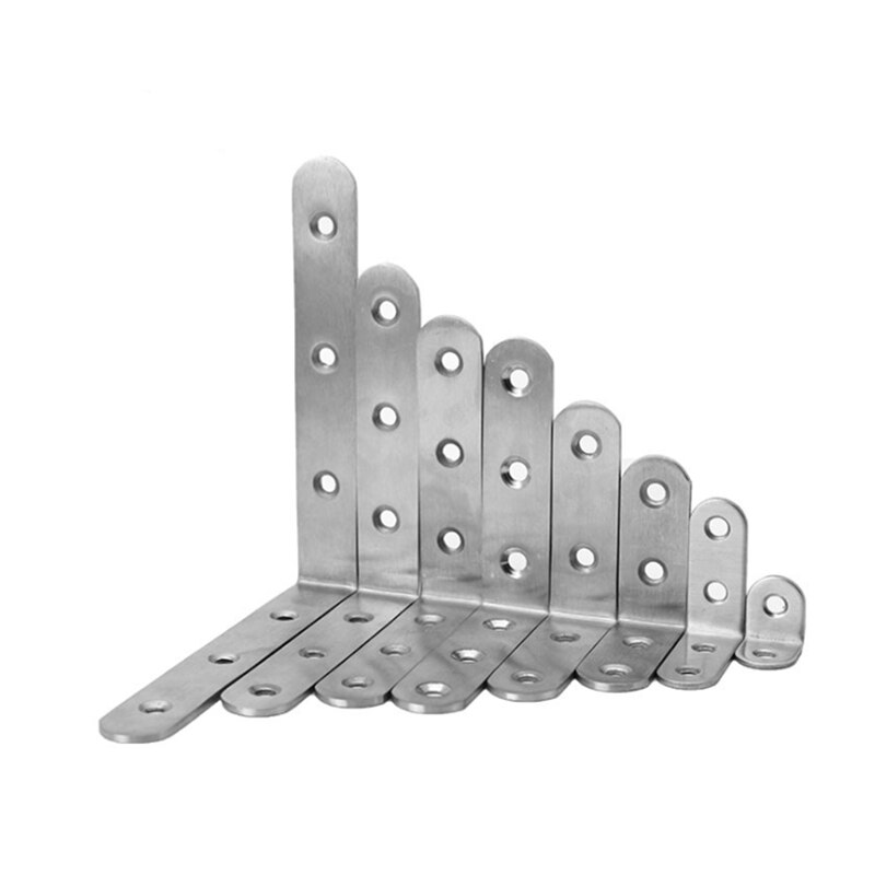 10PCS/set Stainless Steel Angle Corner Brackets Fa... – Vicedeal