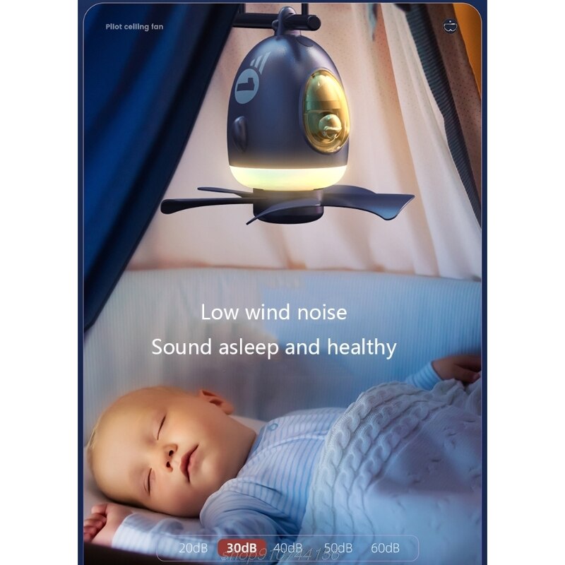 Airplane Ceiling Fan APP Remote Control Household ... – Vicedeal