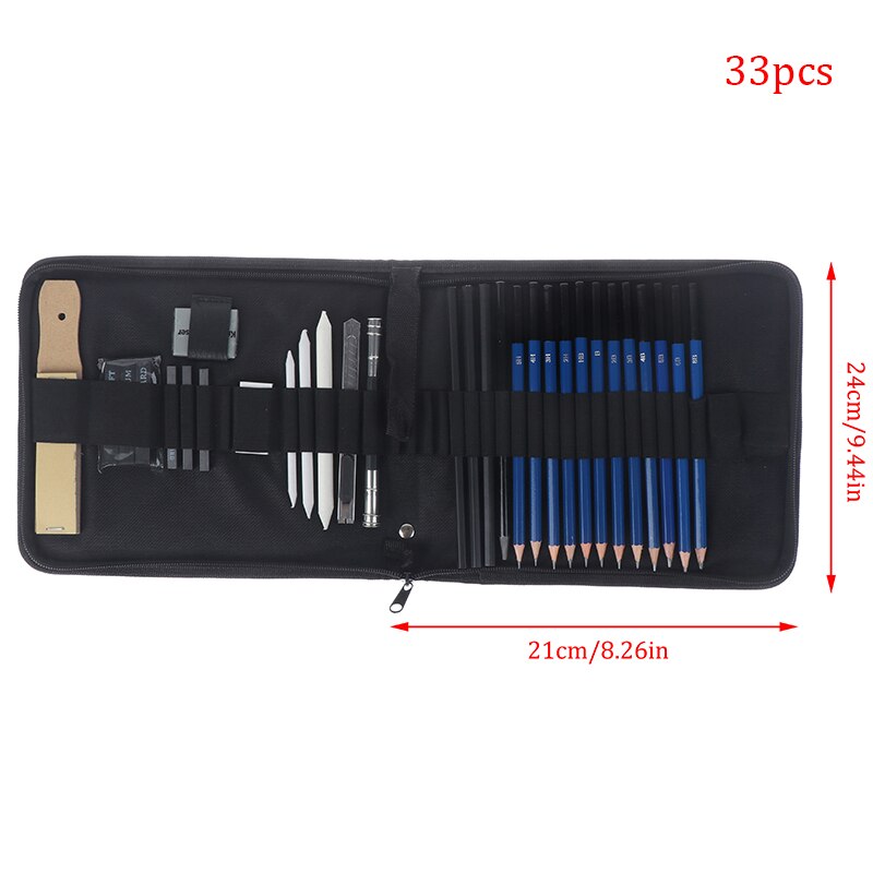 Professionele Kunst Set 33 Pcs Tekening Schetsen S... – Grandado