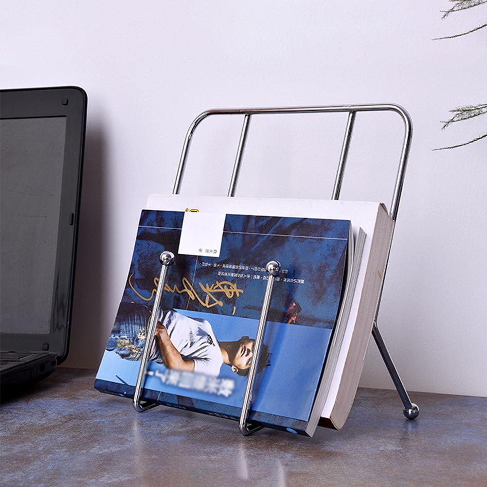 Simple Book Stand Wrought Iron Desktop Bookshelf I... – Grandado