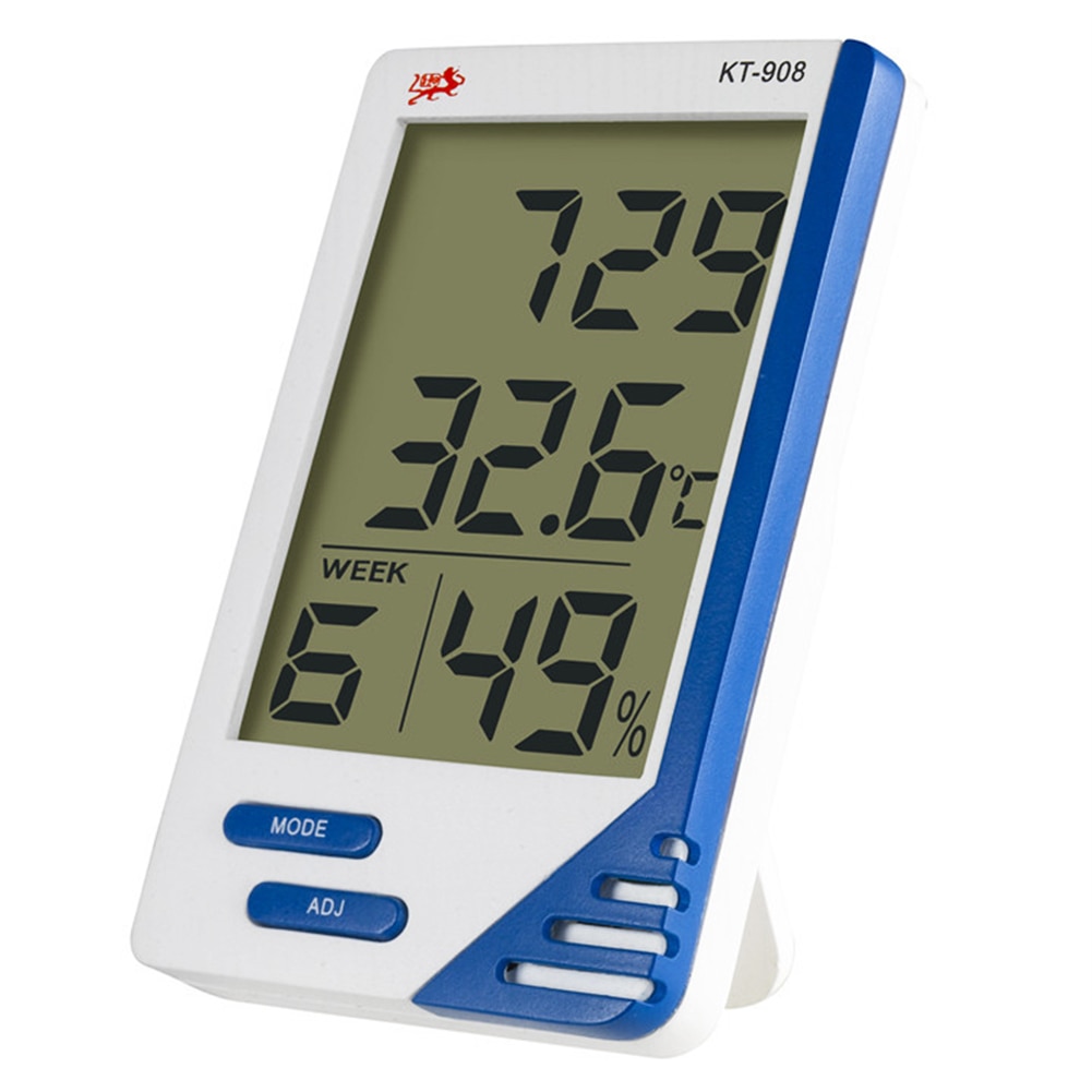 Digital Thermometer Big Screen Indoor and Outdoor ... – Grandado