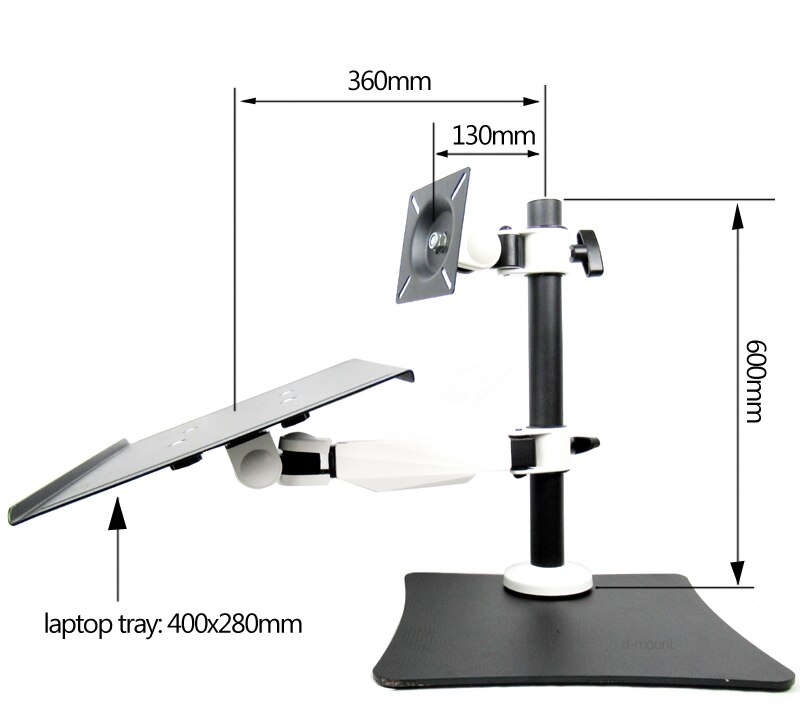 OT300-60A 60CM high 10kg big metal base 10"-17" no... – Grandado