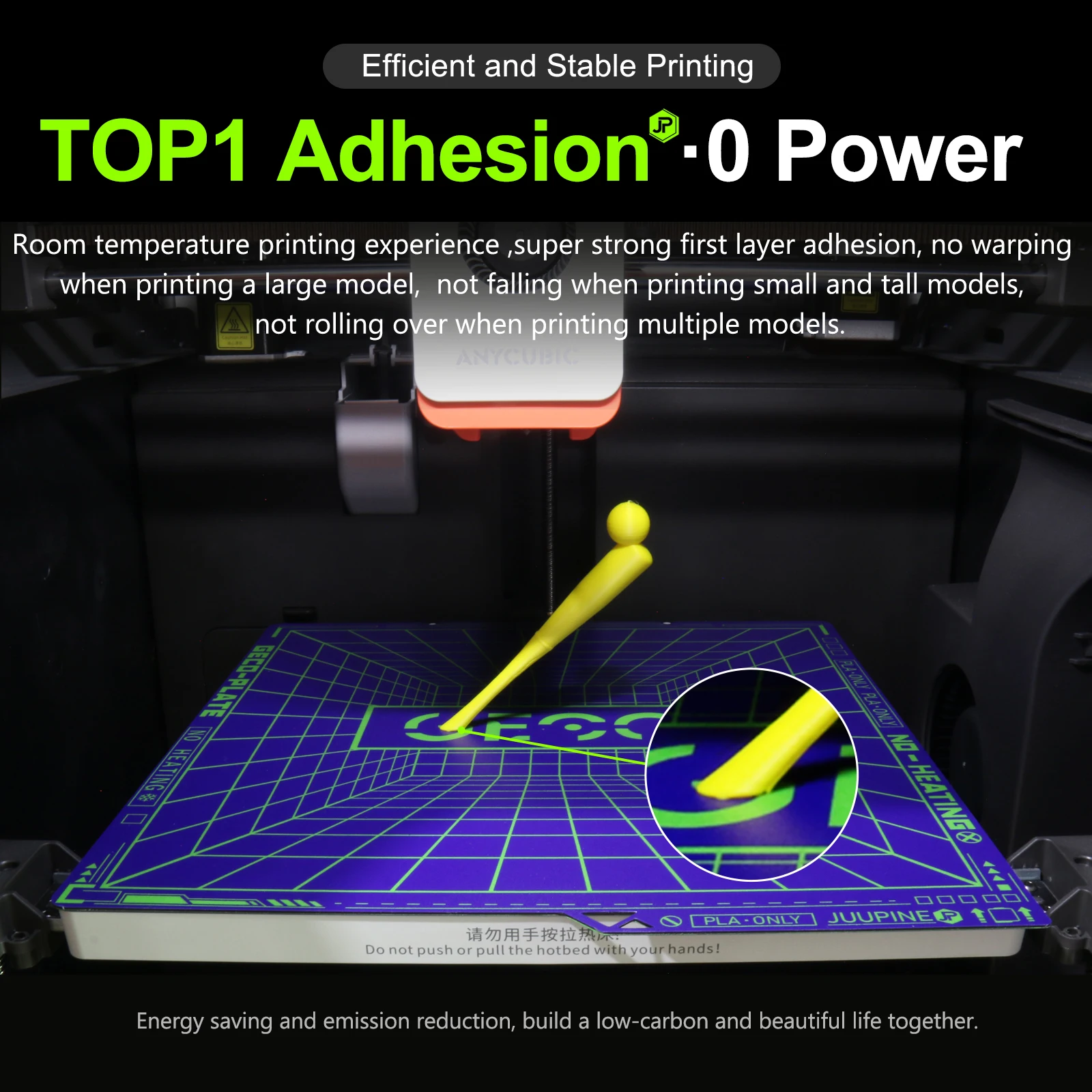 Geco Pla Plate For Anycubic Kobra S1 Cold Plate Su... – Grandado