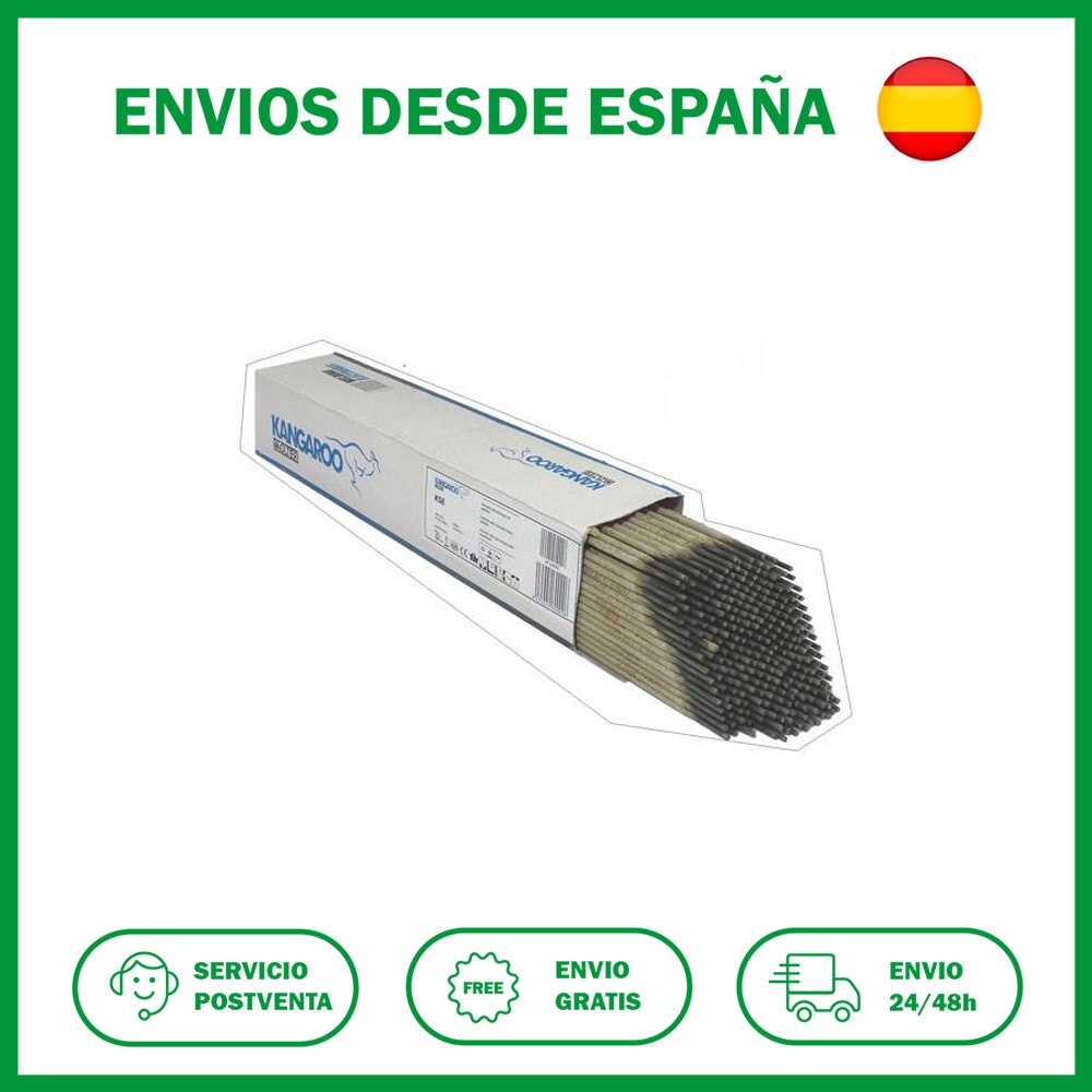 Electrodo Rutilo (E6013) 165 Uds Kangaroo 3.2 X 35... – Grandado