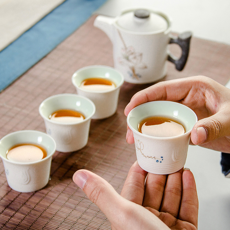 Gongfu Tee-Set Chinesische Teekanne Teetassen Gaiw... – Vicedeal