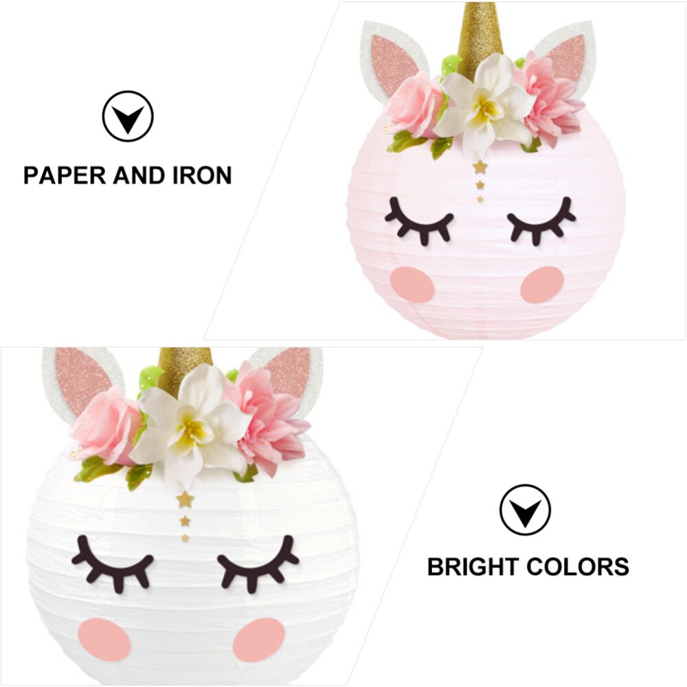2pcs DIY Paper Lantern Cartoon Lantern Baby Shower... – Grandado