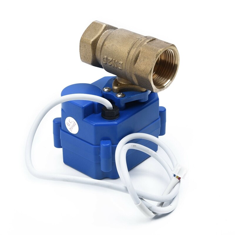 DN20 G3/4 Brass Electric Motorized Ball Valve 12V ... – Grandado