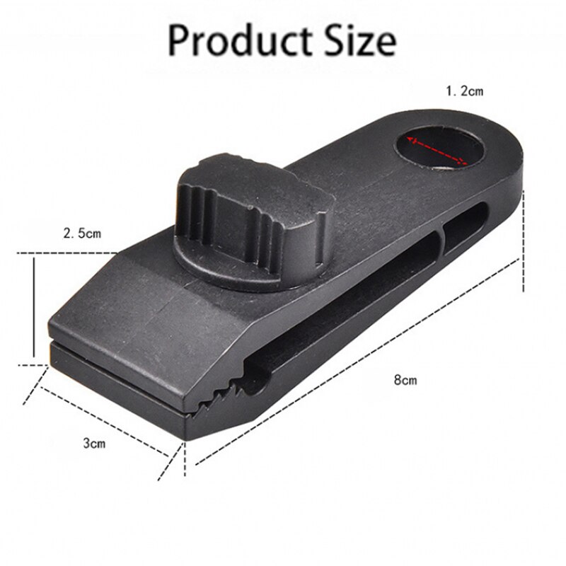 1/5/10Pcs Tarp Klem Luifel Tent Luifel Klem Snap C... – Vicedeal