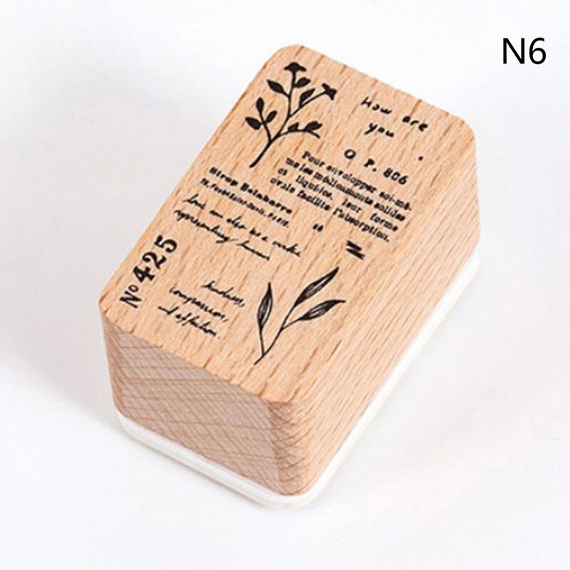 Ontwerpen Plant Stijlen Houten Stempel Voor Scrapb... – Grandado