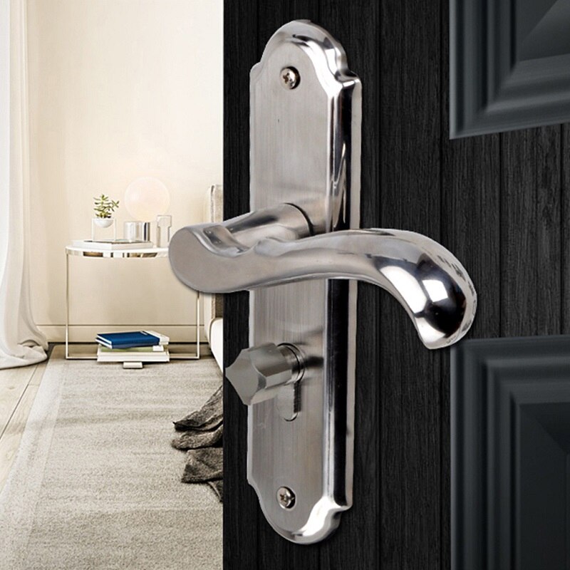 1 Set Durable Door Handle Lock Cylinder Front Back... – Grandado