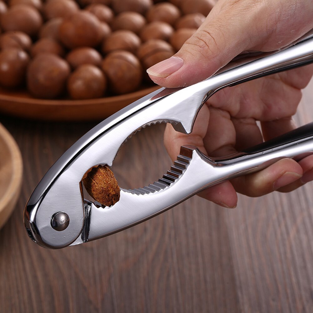 Stainless Steel Walnut Chestnut Cracker Funnel She... – Grandado