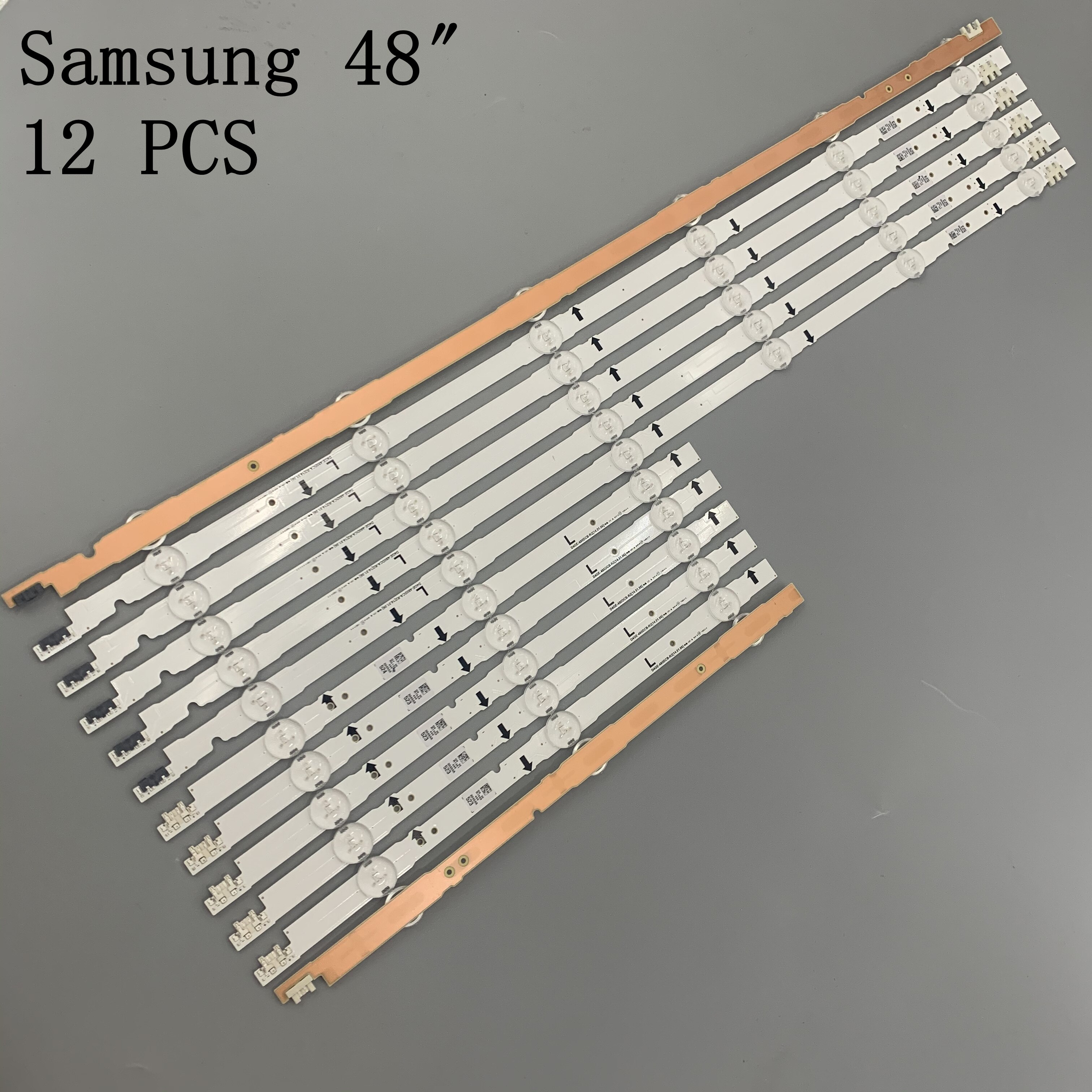 12 Stuks Led Backlight Strip Voor Samsung UE48H640... – Vicedeal