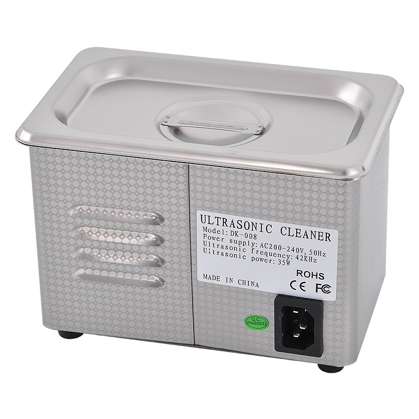 0.8L Stainless Steel Digital Ultrasonic Cleaner Ma... – Grandado