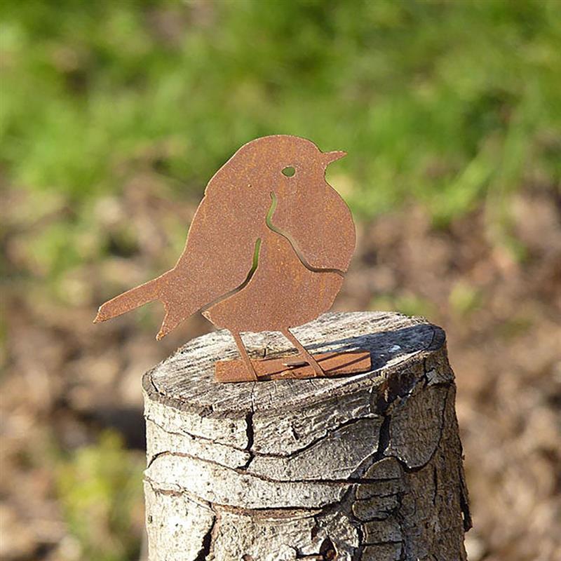 Garden Art Silhouette Bird Statues Garden Fence De... – Vicedeal