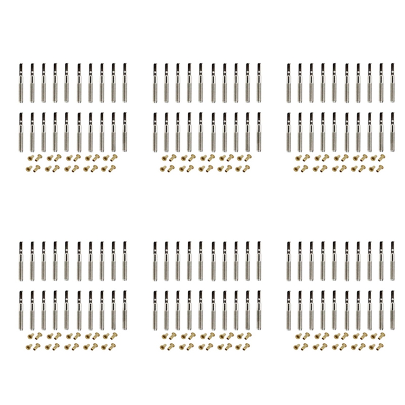 120 Pcs Lyre Harp Tuning Pin Nails With 120 Pcs Ri... – Grandado
