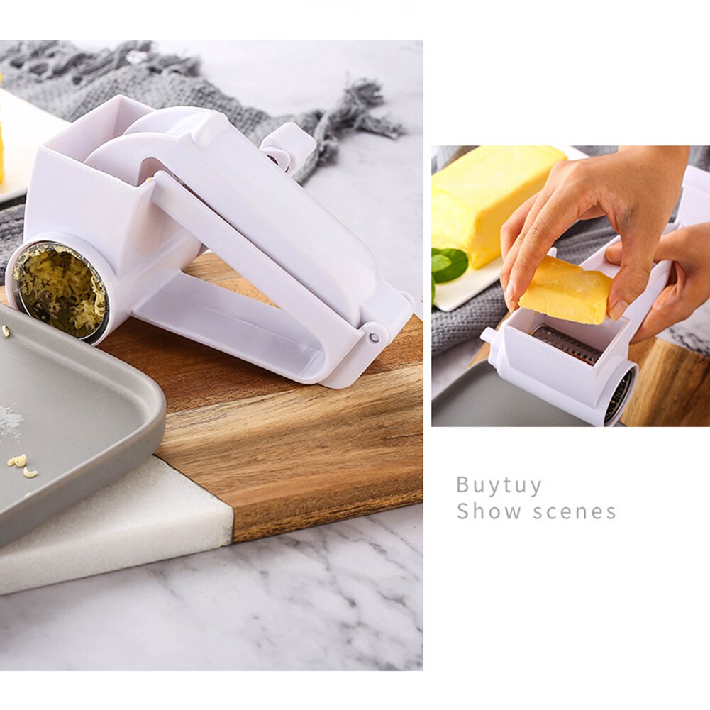 Hand-Cranked Rotary Cheese Grater 3 in 1 Kitchen C... – Vicedeal