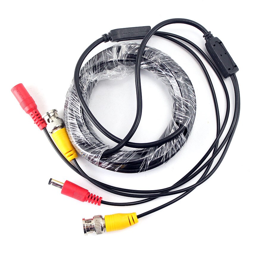 CCTV Video en DC Kabel voor cctv camera 5 m/10 m/1... – Vicedeal