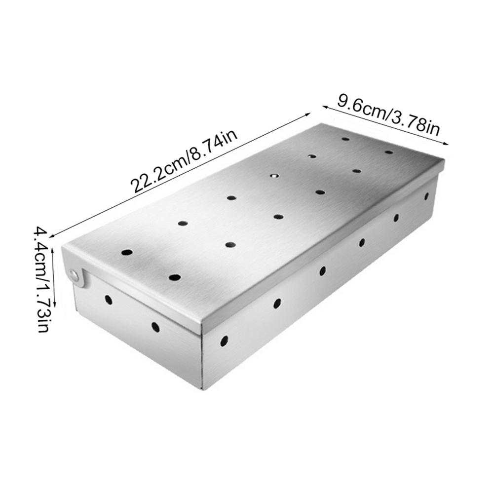 Outdoor BBQ Products Stainless Steel Smoker BOX BB... – Vicedeal