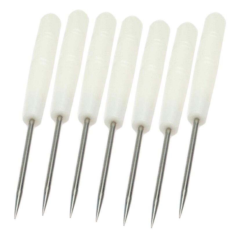 7PCS Leather Plastic Handle Awl Tools for Hand Sti... – Grandado