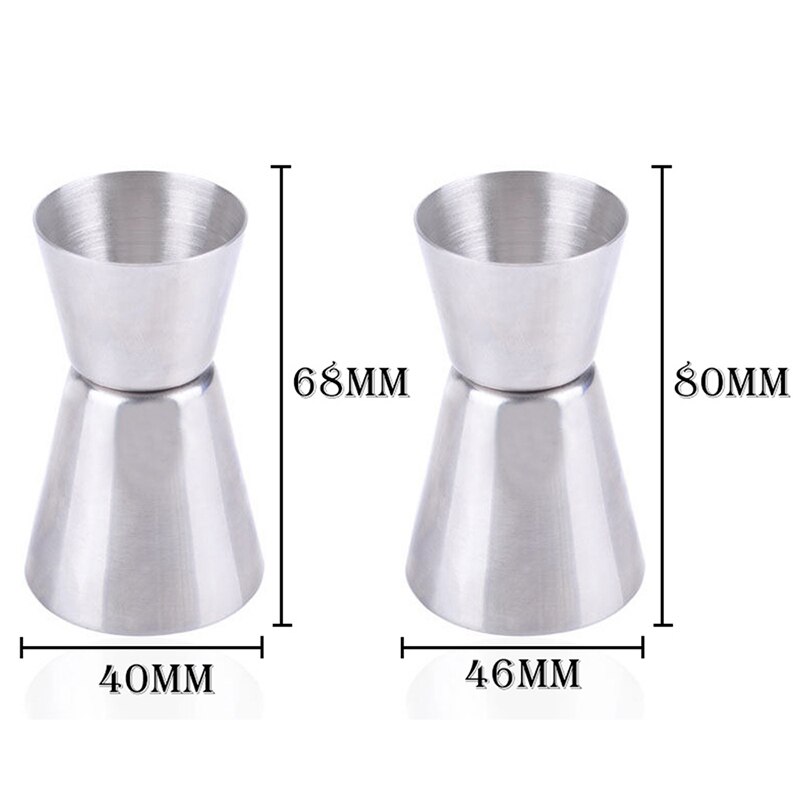 15/30ml or 25/50ml Stainless Steel Cocktail Shaker... – Grandado