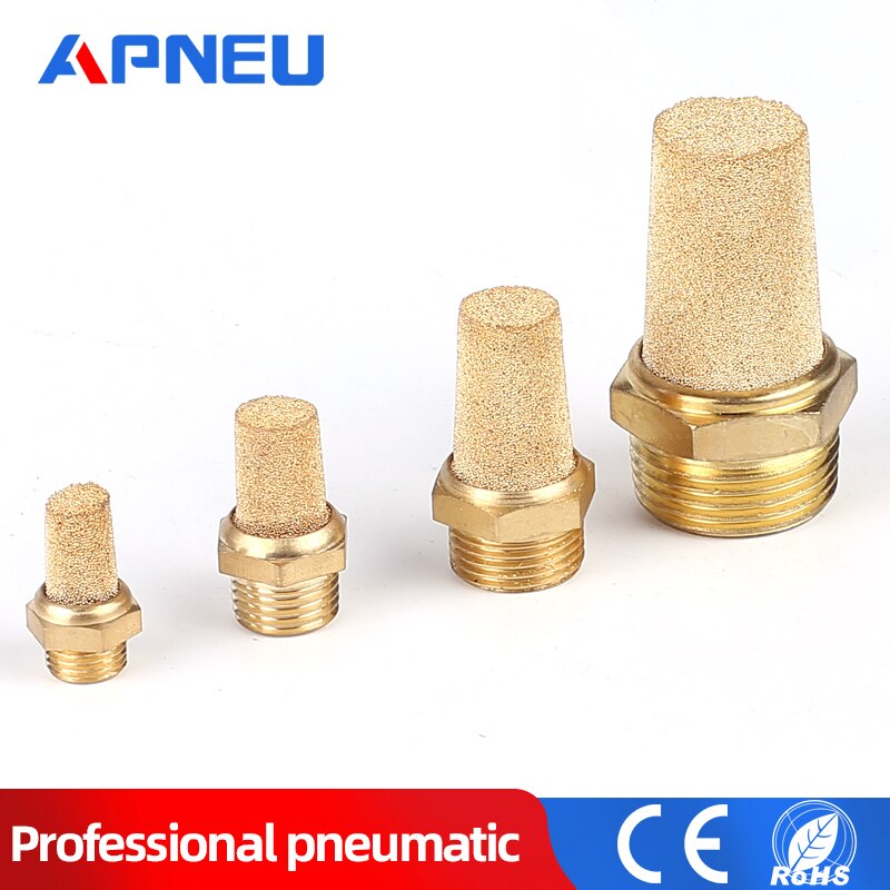 Brass Pneumatic Muffler Silencer Filter 1/8 1/4 3/... – Grandado