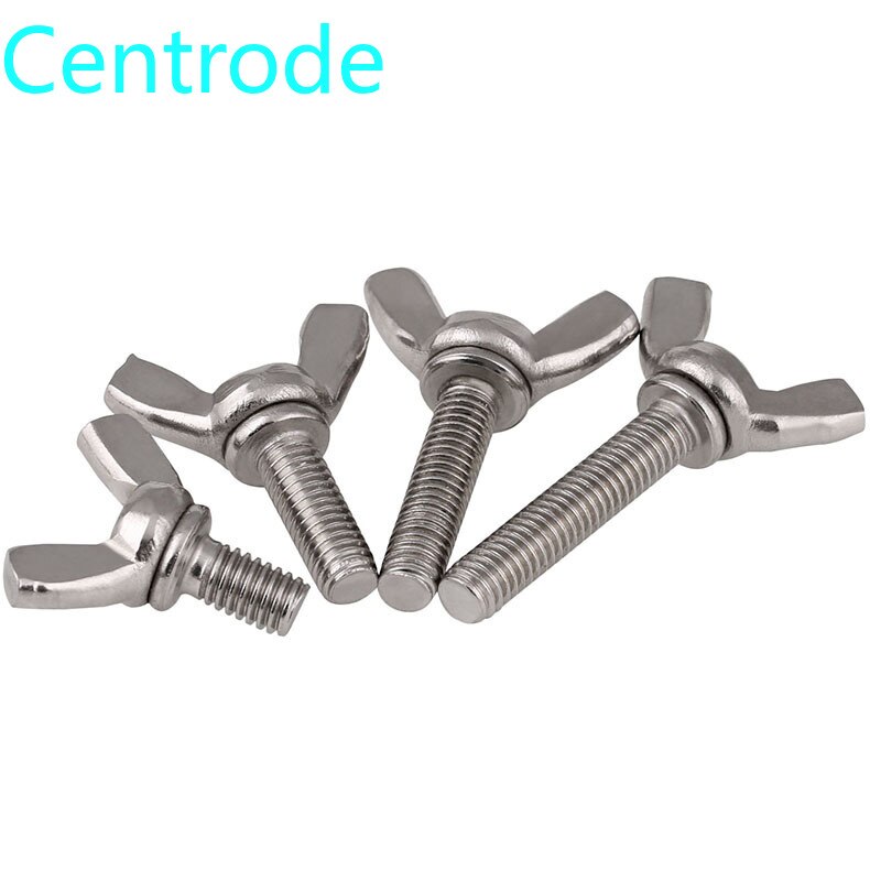 M4 M5 M6 M8 316, tornillo de mariposa de acero ino... – Vicedeal