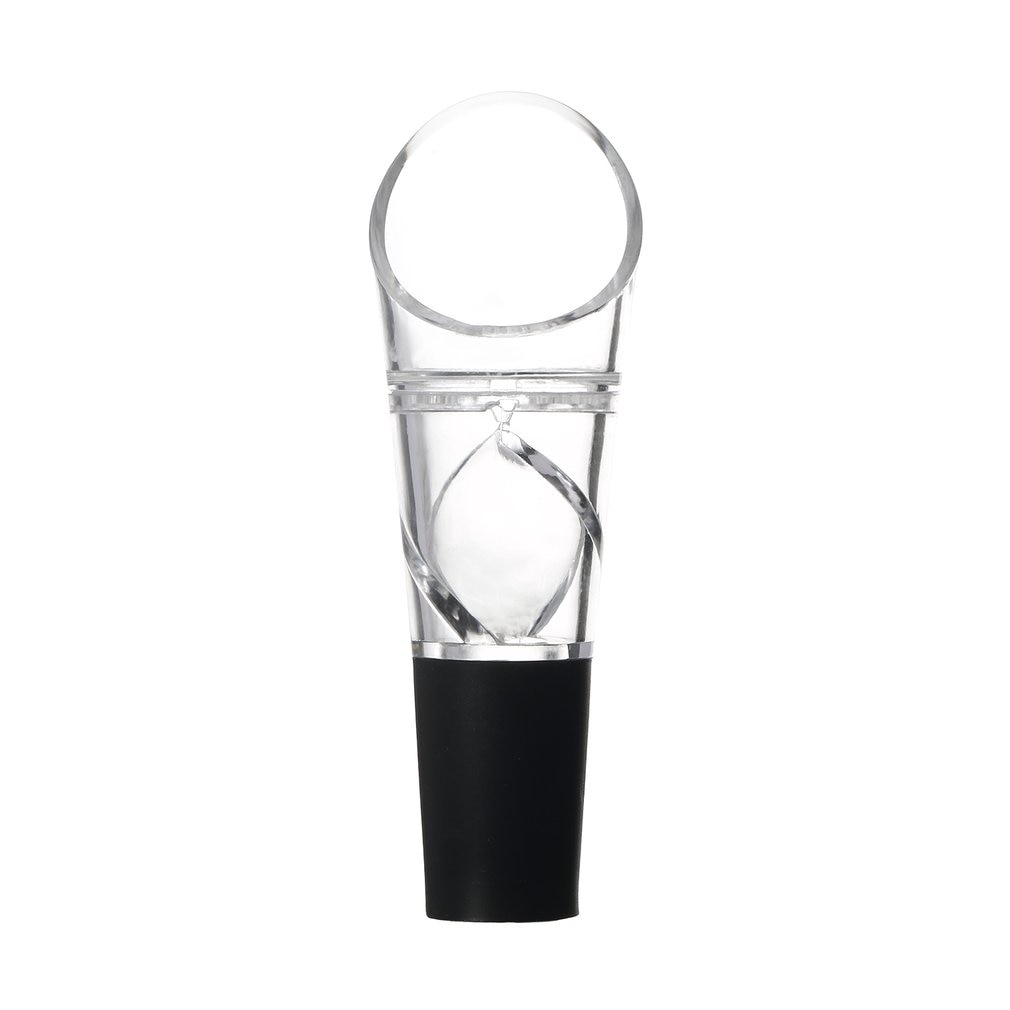 Transparent+Black Acrylic Rubber Stopper Red Wine ... – Grandado