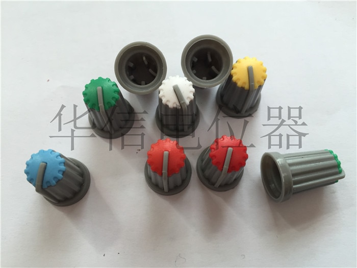8pcs Half - axis potentiometer knob cap / white / ... – Vicedeal