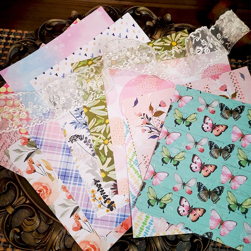 Panalisacraft12 sheet 6"X6" 3sets patterned Vintag... – Grandado