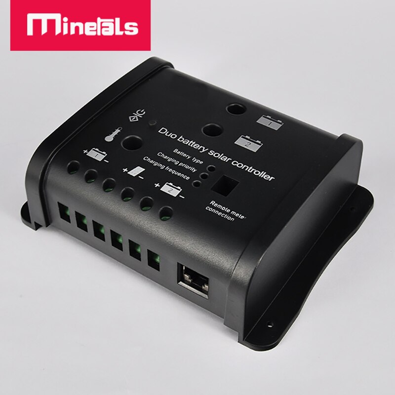 12V/24V 10A Duo battery charging solar controller ... – Grandado