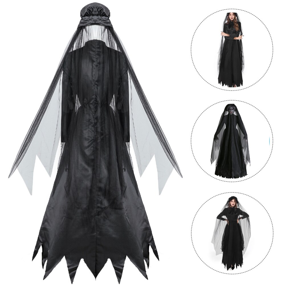 1 Set Halloween Costume Witch Costume Halloween Lo... – Grandado