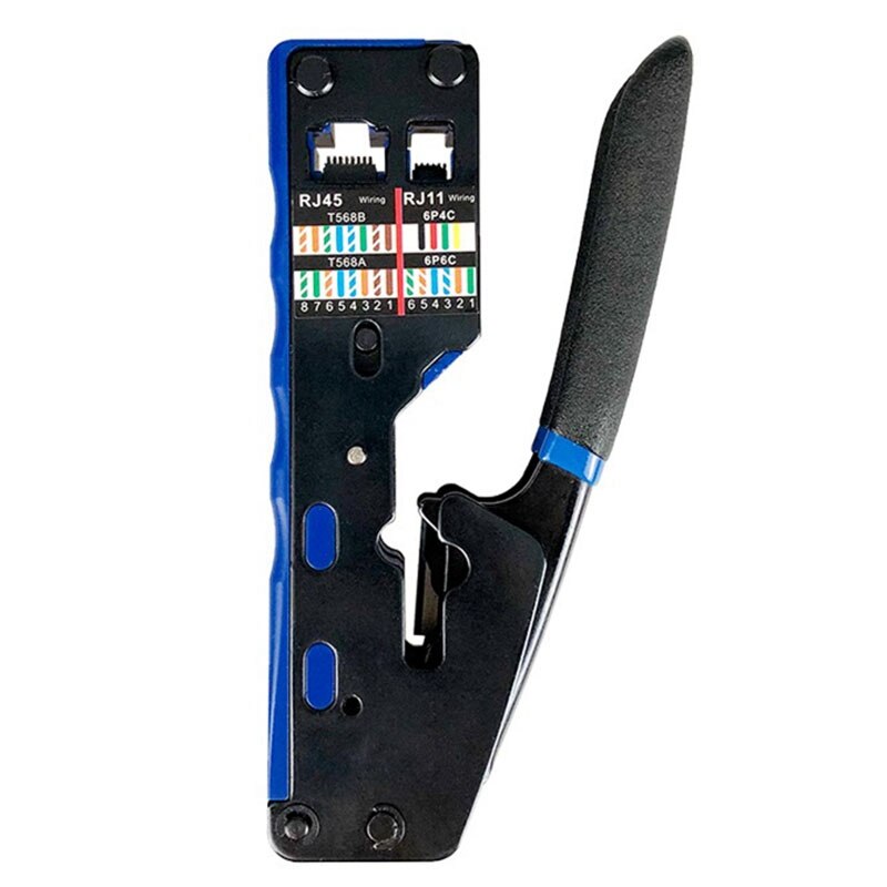 RJ45 Crimp Tool Passeren Cutter Voor RJ45 Cat7 Cat... – Grandado