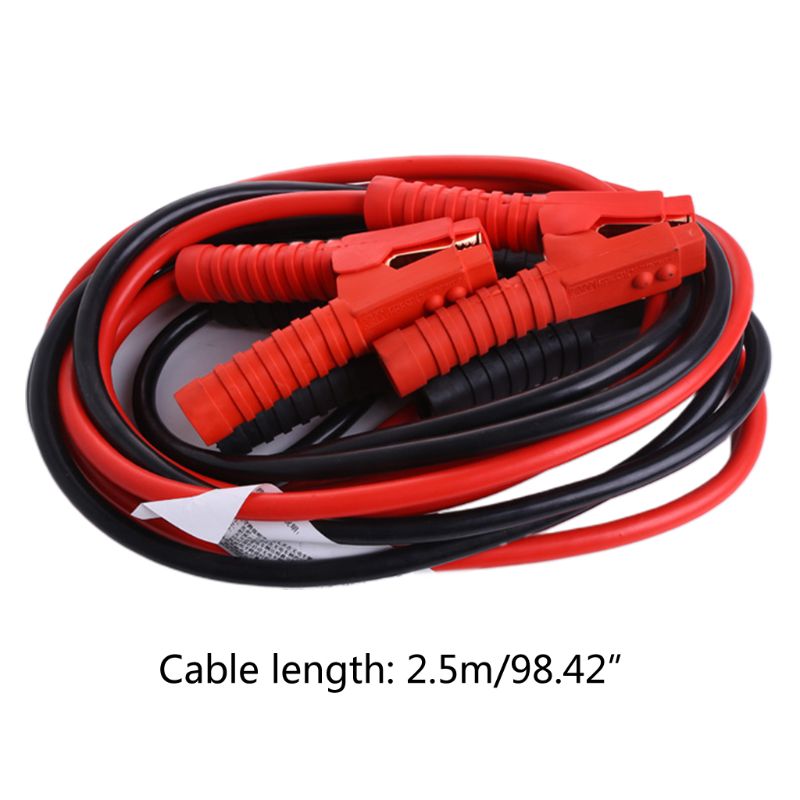 2.5m 1800A Jump Leads Insulated Heavy Duty Booster... – Grandado