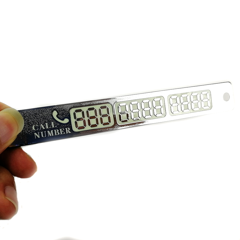 Temporary Car Parking Card Sticker Telephone Numbe... – Vicedeal