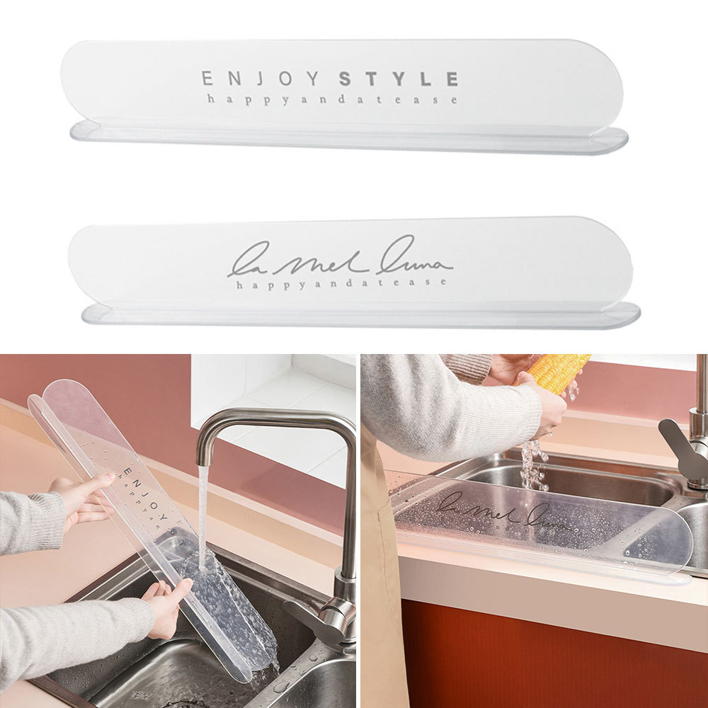 Keuken Transparant Sink Water Splash Guard Anti-Wa... – Grandado