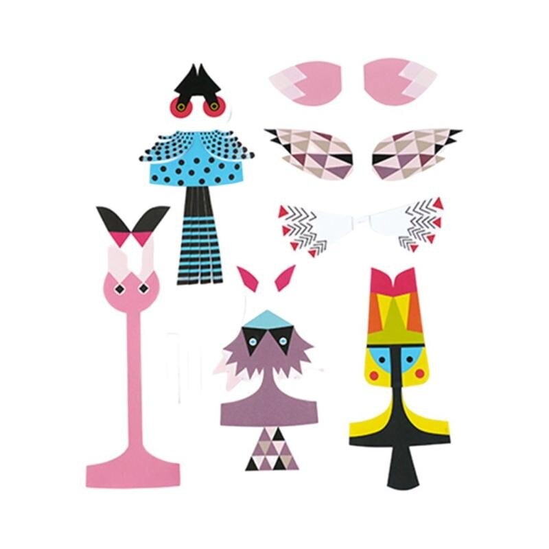 DIY Handmade Birds Papercraft Models Toy Cartoon F... – Grandado