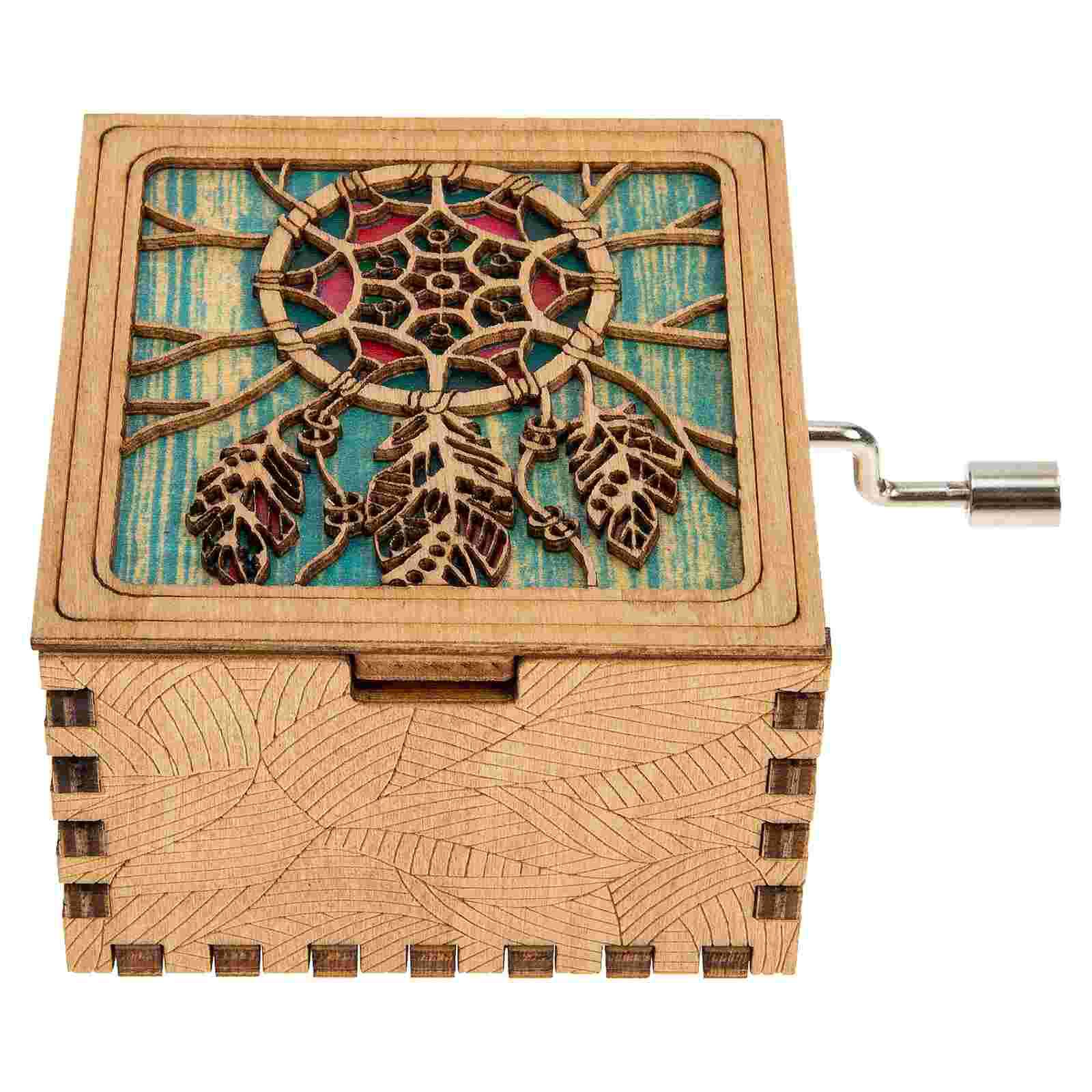 Caja Musical artesanal de madera, caja Musical Vin... – Grandado