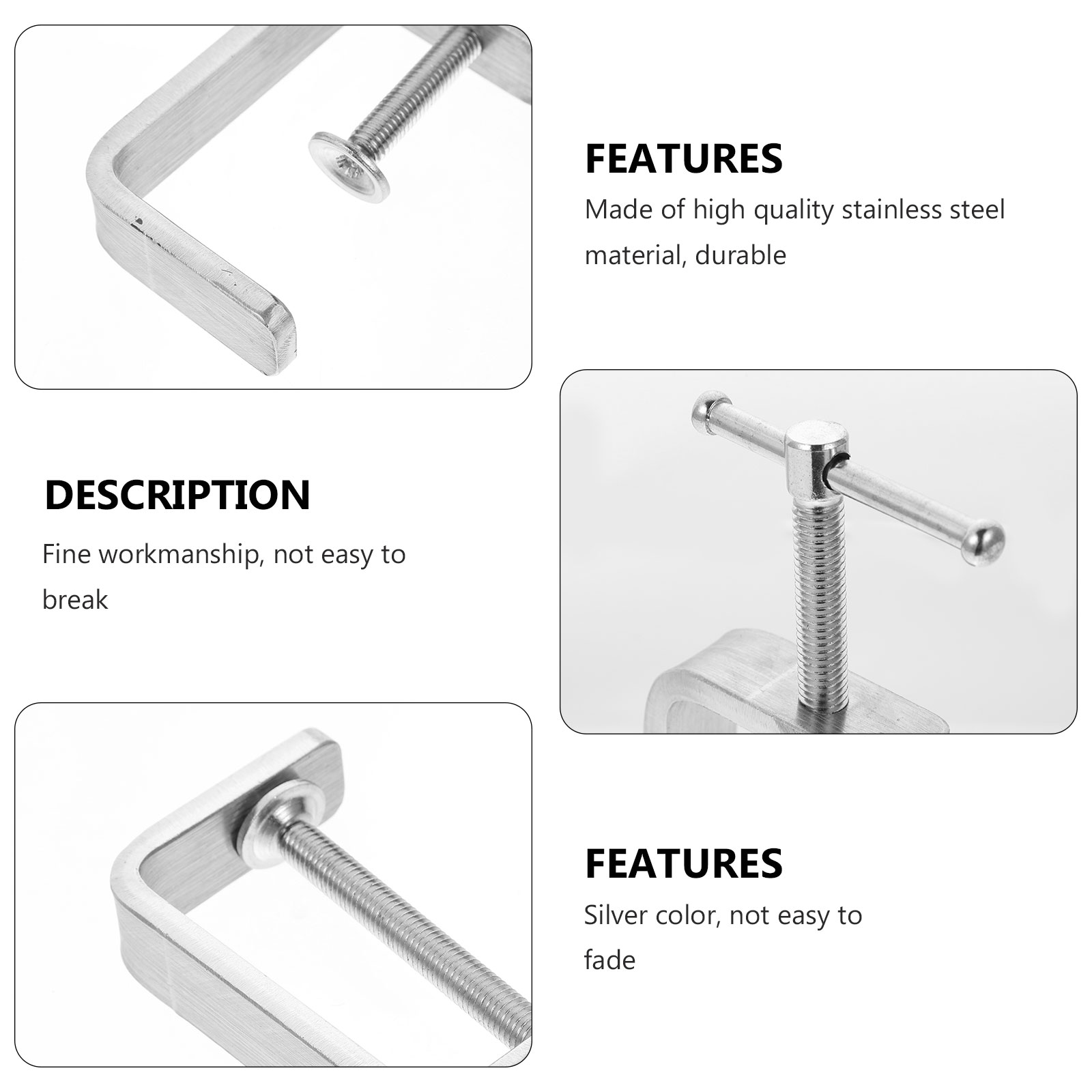 1Pc Stainless Steel G Clamp Durable Tiger Clamp Us... – Grandado