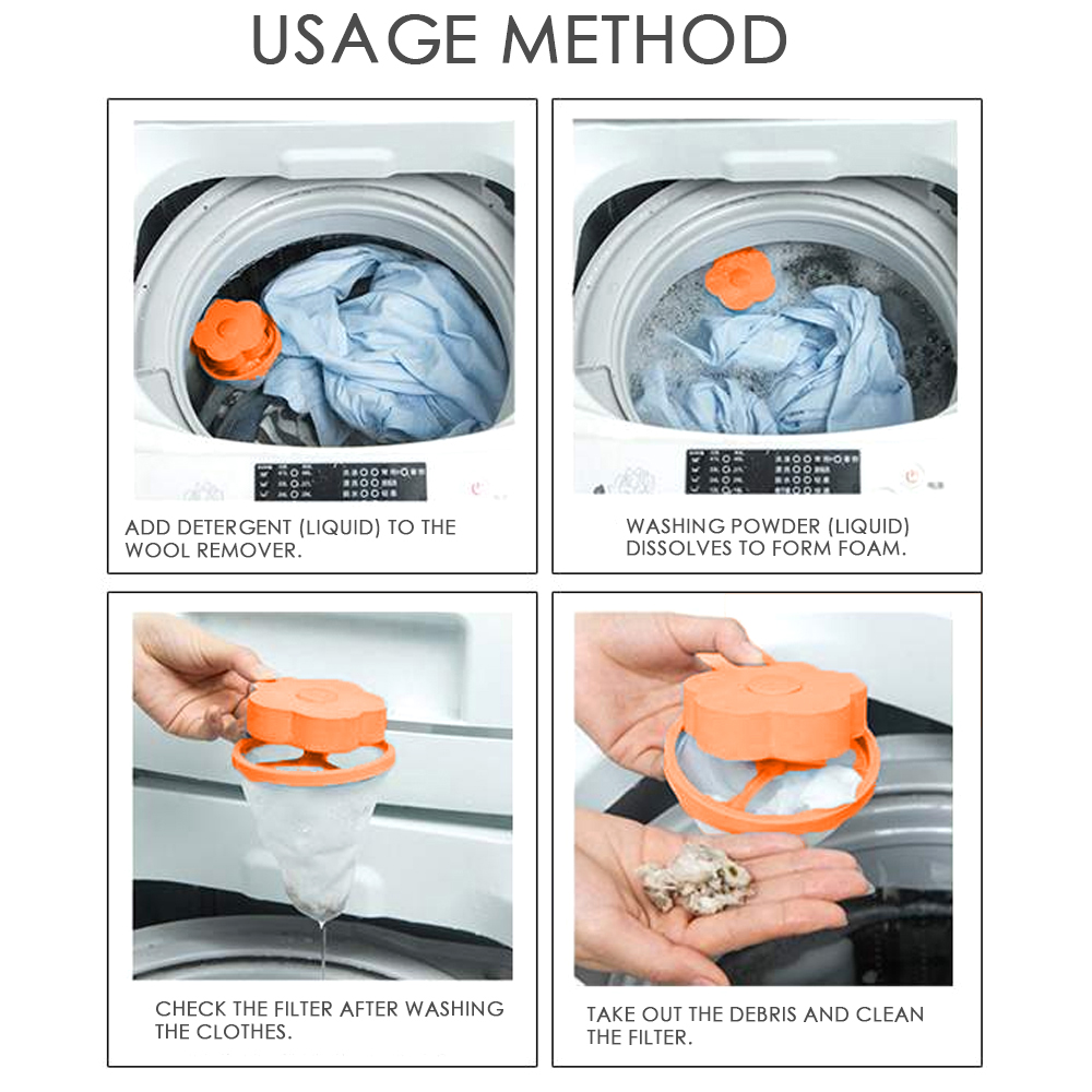 Filter Bags Net Washing Machine Floating Laundry L... – Vicedeal