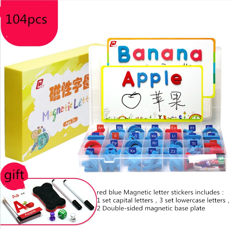 Magnetic Letter Stickers English Teaching Aids Chi... – Grandado