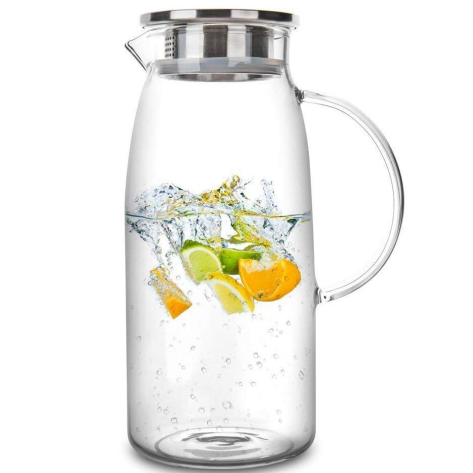 1300/1500/2000ml Glass Pitcher /Cold Water Jug Ket... – Vicedeal