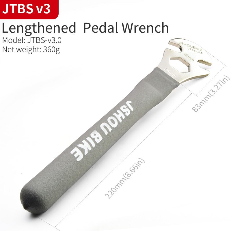 Jshou Fiets Pedaalsleutel Heavy Duty Duurzaam Draa... – Vicedeal