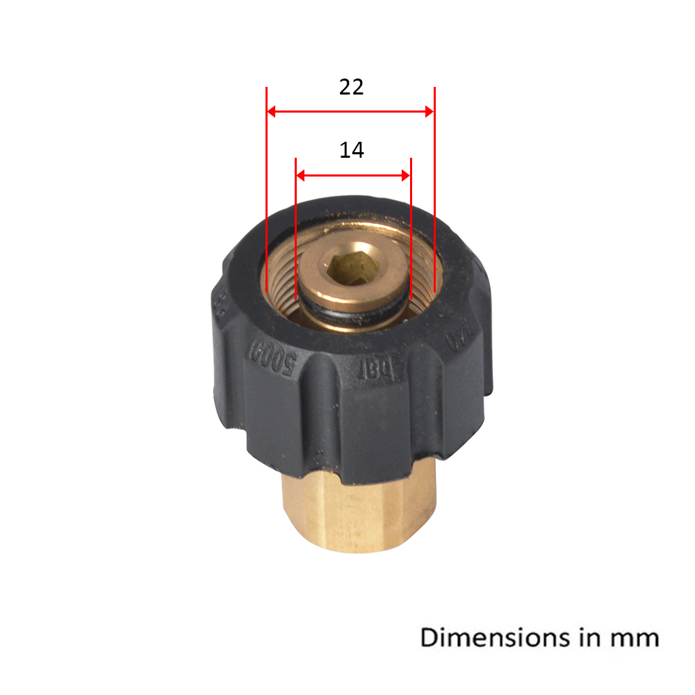 Pressure Washer Wand Tips Metal Jet Lance Nozzle w... – Vicedeal