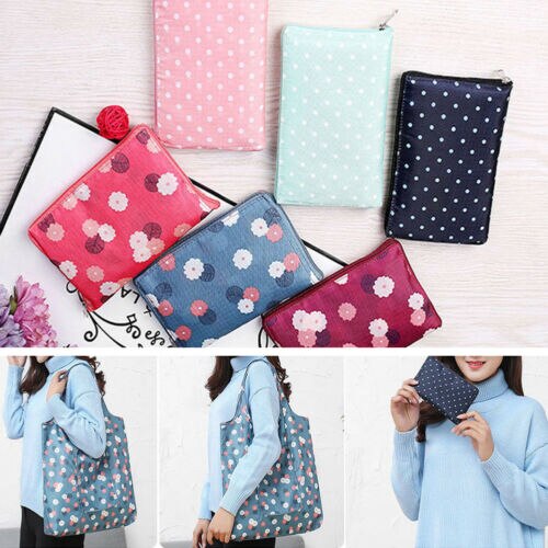 style Foldable Handy Shopping Bags Reusable Tote P... – Grandado