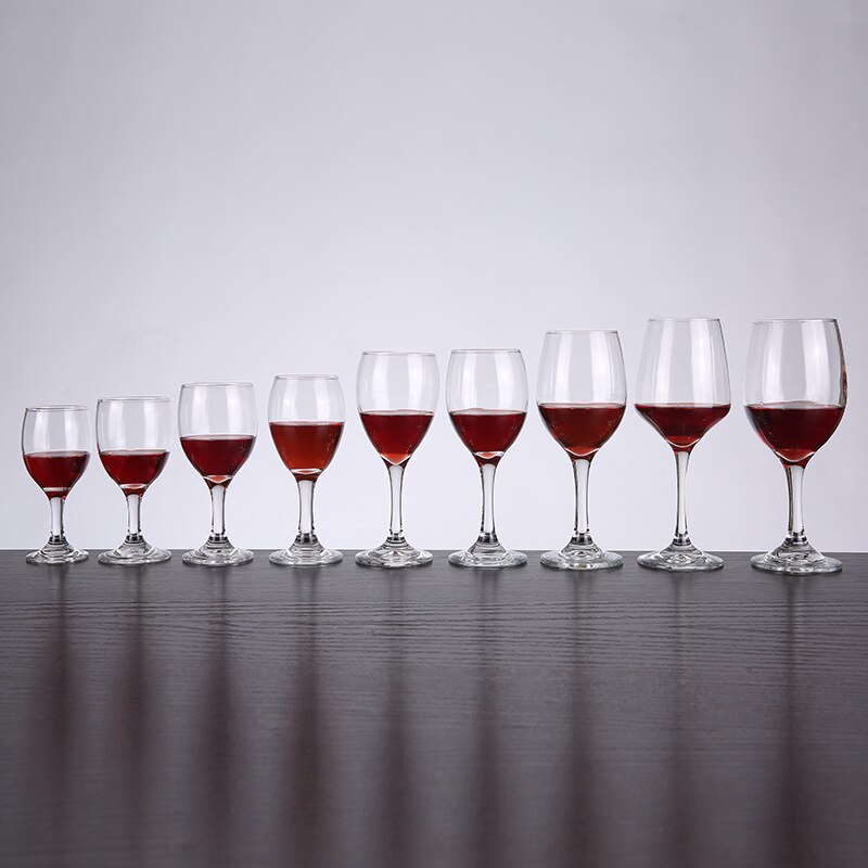Modern Simple Glass Red Wine Glass Tempered Glass ... – Vicedeal