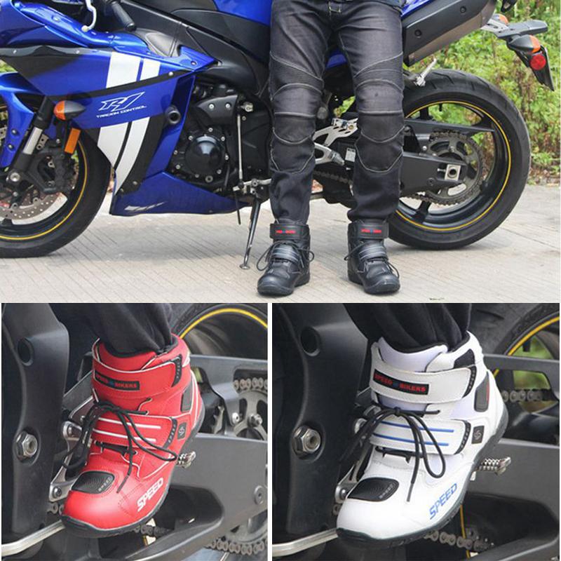 Motorcycle Boots Soft Motorcycle Boots Biker Water... – Grandado